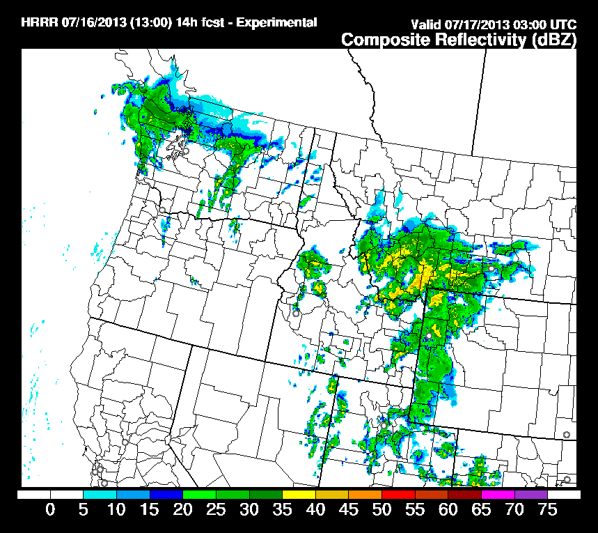 Cliff Mass Weather Blog: The Unusual May Happen: Summer Showers and ...