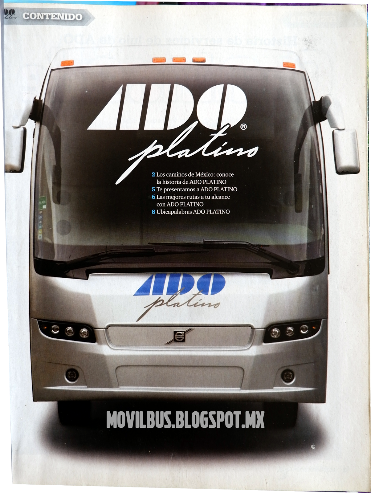 78 años de servicio de Autobuses de Oriente. Edición especial ADO PLATINO.