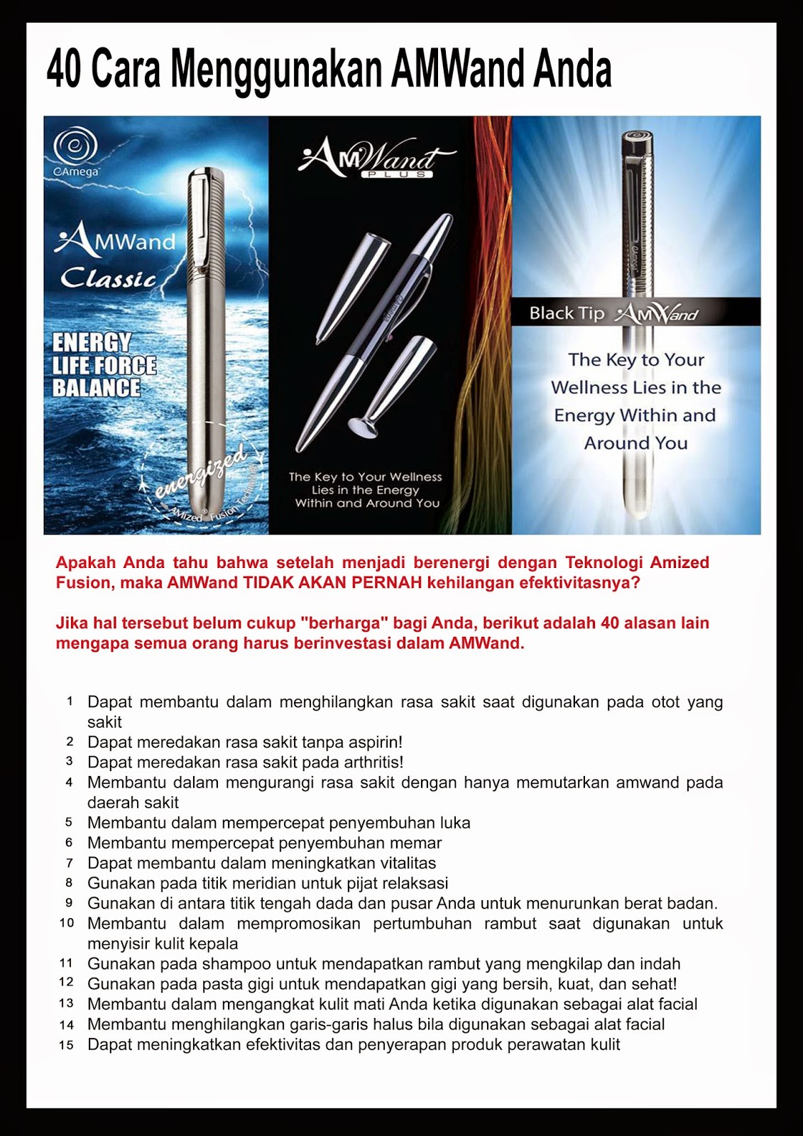 Amwand | Zero Point Energy | The Self Wanding