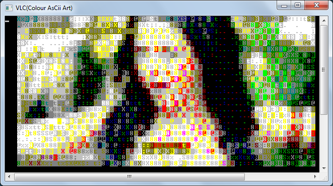 Play Video As ASCII Output In VLC Software Programming And PC Tricks Play Video As ASCII Output In VLC Software Programming And PC Tricks