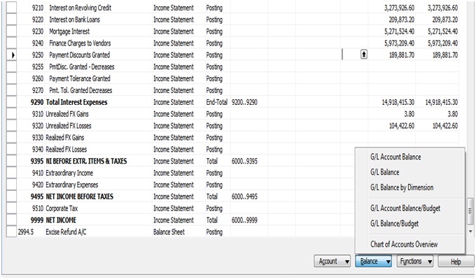 NAVERP: Financial Management under Navision-2009 R2