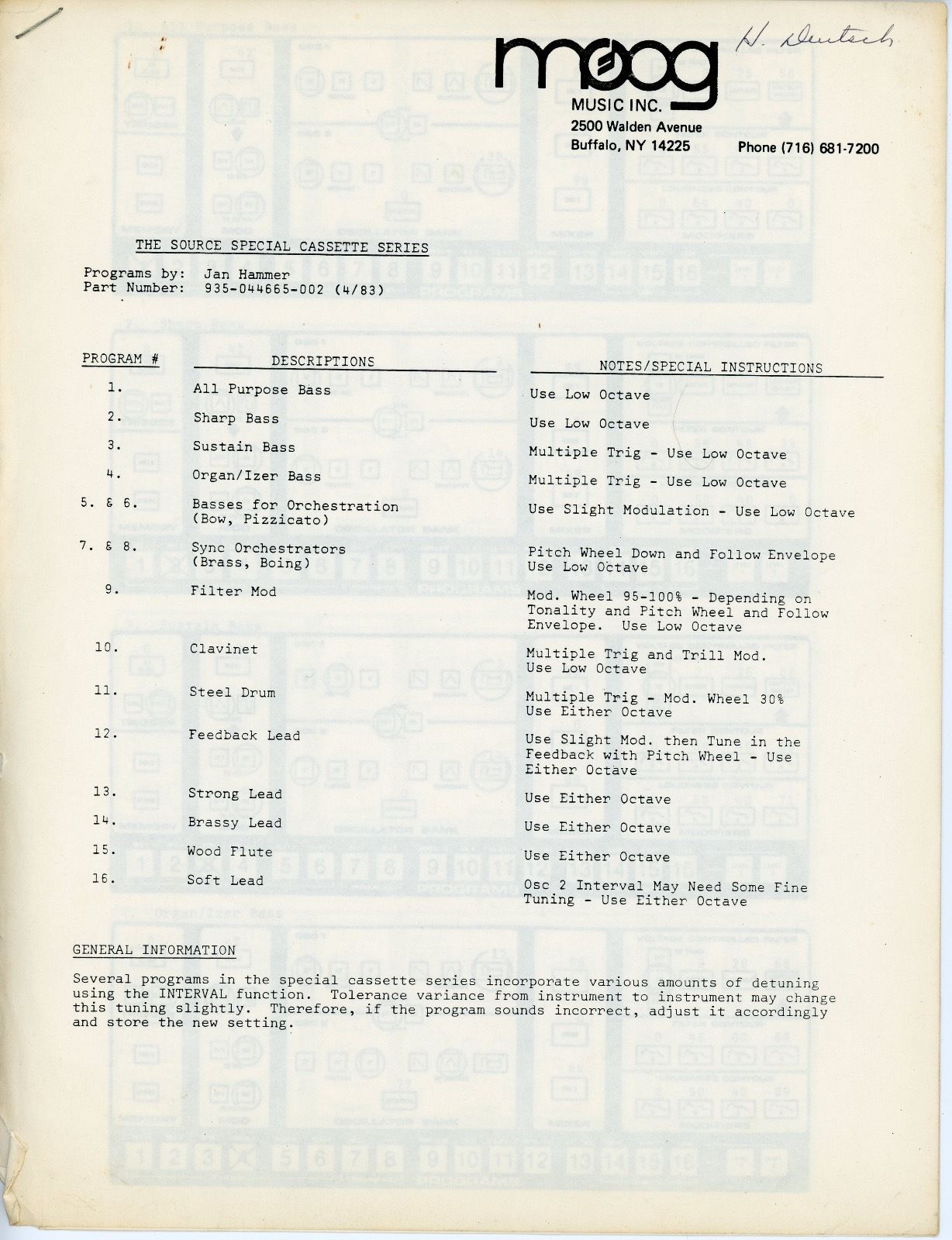 MATRIXSYNTH: Moog Source Model 341A SN 3446