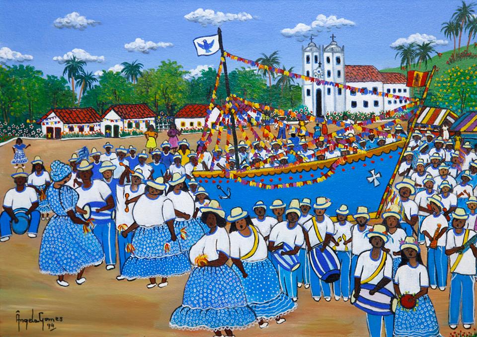 Ângela Gomes - Artista Naif Capixaba - ES - 2014