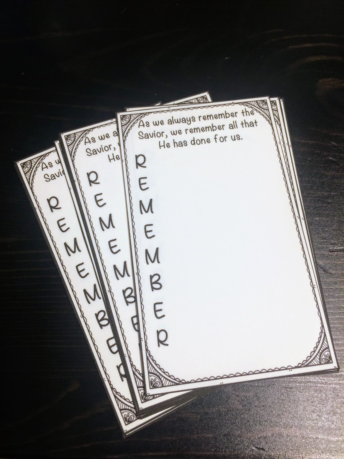 RuthAnne Strong: Youth Sunday School Lesson: Always Remember Him