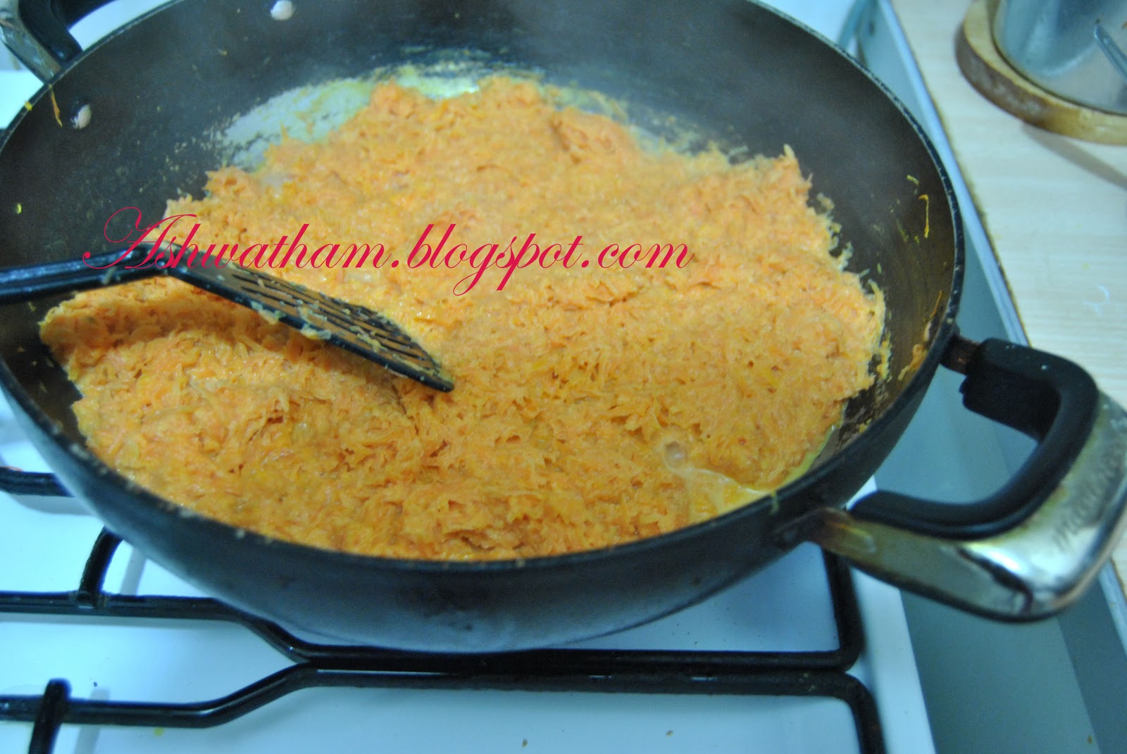 Ashwatham: Carrot Halwa