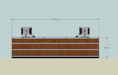 I.Design.Edge.Studio: Reception Counter (2D View)