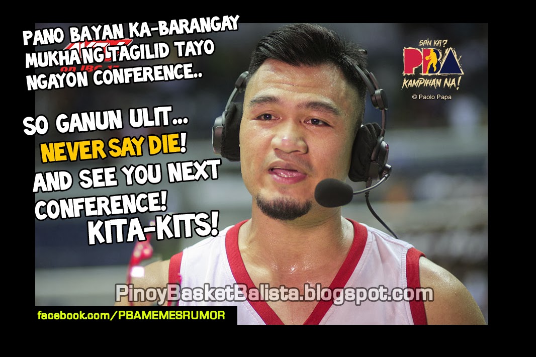 FUNNY MEME San Miguel Beer vs Barangay Ginebra - Commissioner Cup 2014 ...