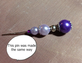 lollydollycrafts Tutorials: Hand made Pins for Cards