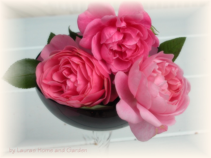 Lauras Home and Garden: Ein kleiner Rosenstrauss .......