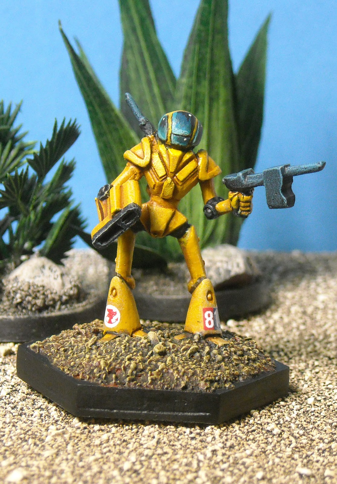 Roebeast's Magical House of Sunshine: Warbot Battle Trooper Mk IV.
