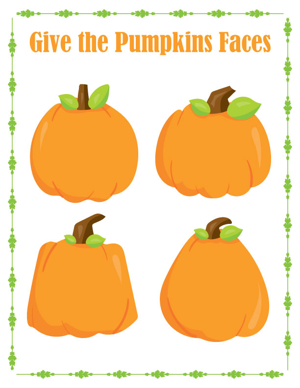 30 Days of Pumpkin - Day 11 Give Pumpkins A Face