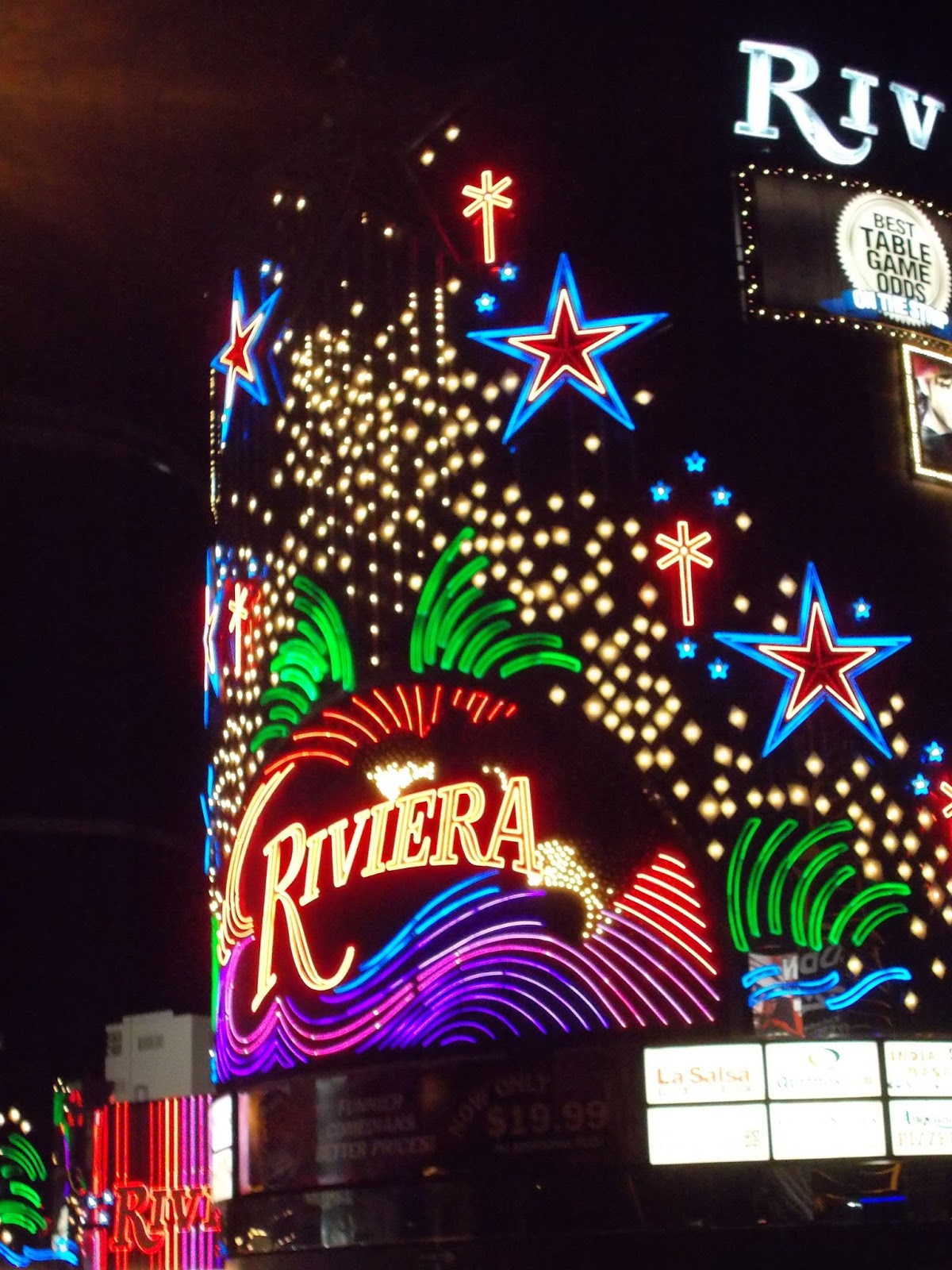 Las Vegas Tourist Attractions And Sites: The Riviera - A Vegas Icon Up ...
