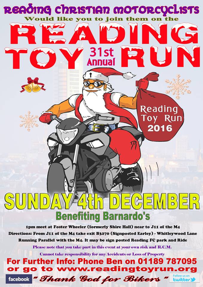 Reading Toy Run: 2016