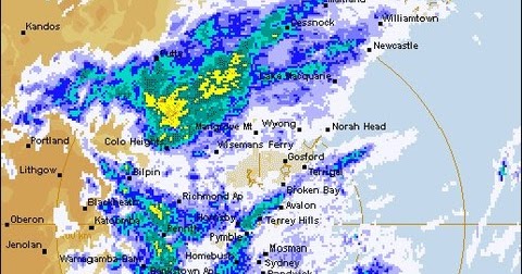 Resources for NSW Stage 2: BOM Sydney Weather Radar