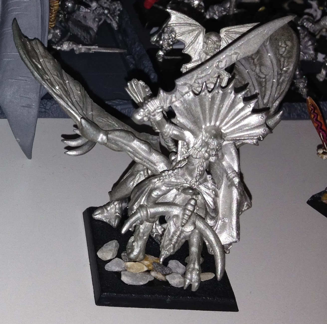 ScratchBox's Warhammer Project: Melkhior on Winged Nightmare