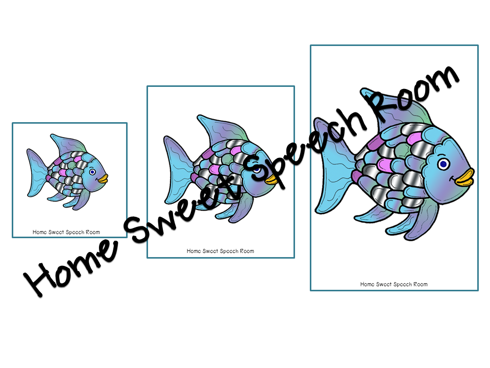Rainbow Fish and the Big Blue Whale {Storybook Companion}