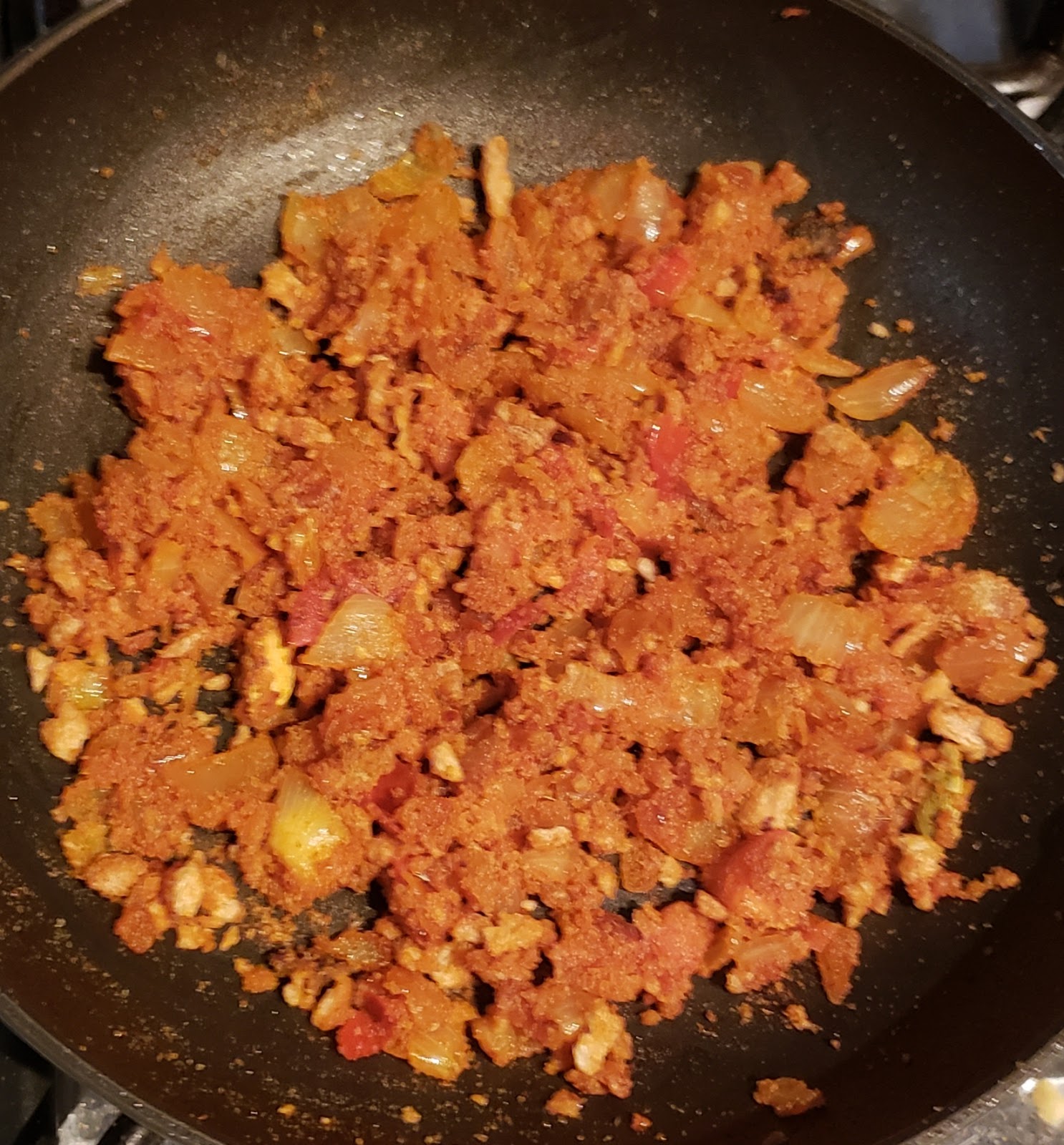 Soya Granules Curry/Soya Kheema Curry