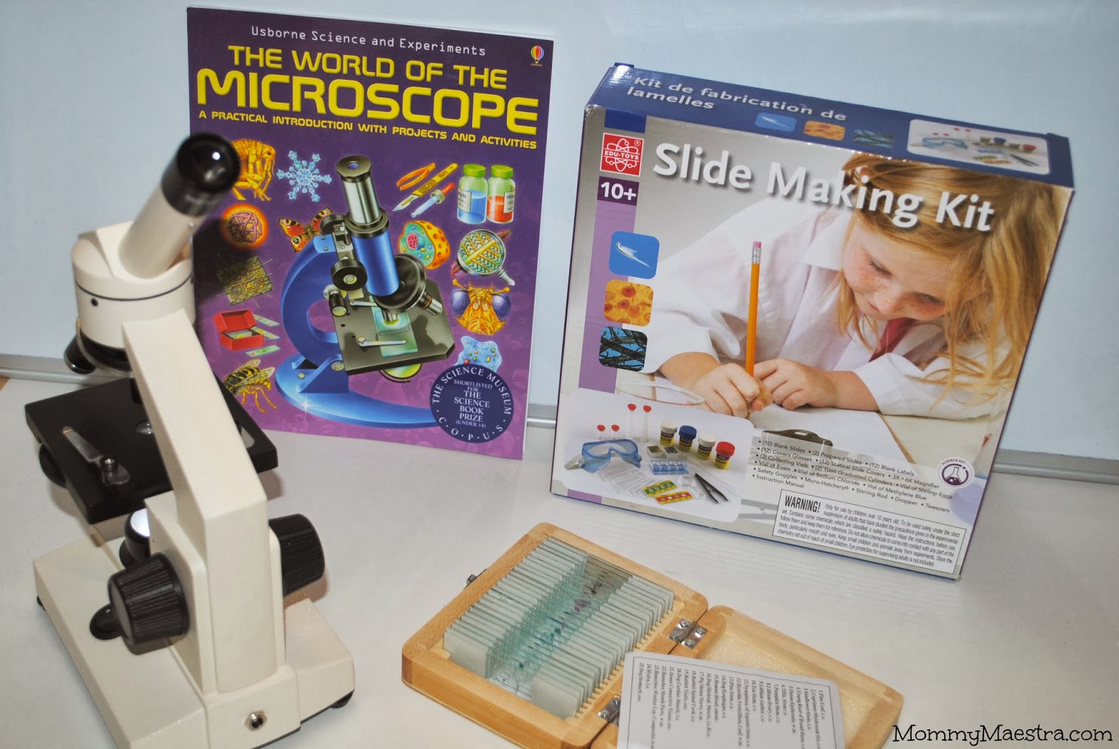 Mommy Maestra: How to Introduce your Child to a Microscope