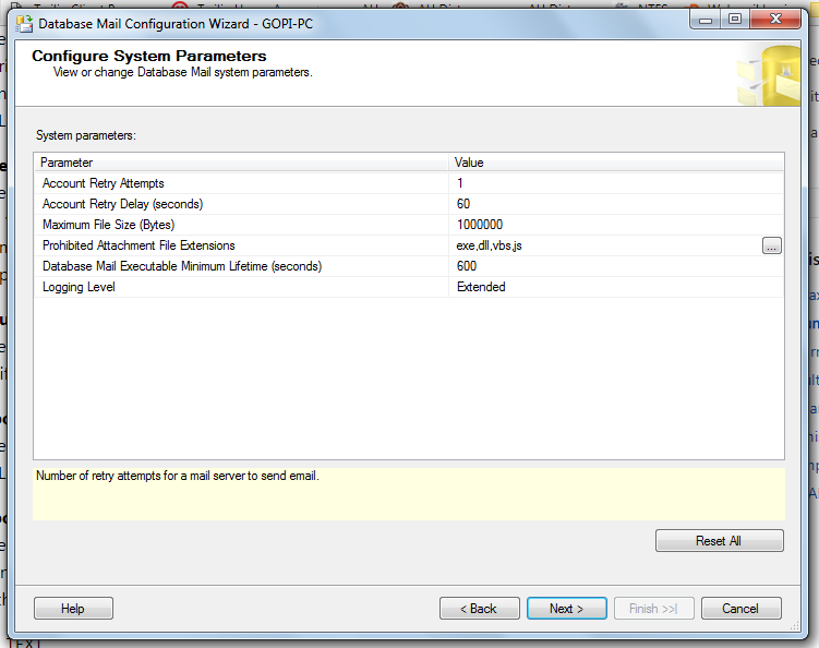 Sending Email From MS SQL server using sp_send_dbmail stored procedure | GOPI's PORTAL