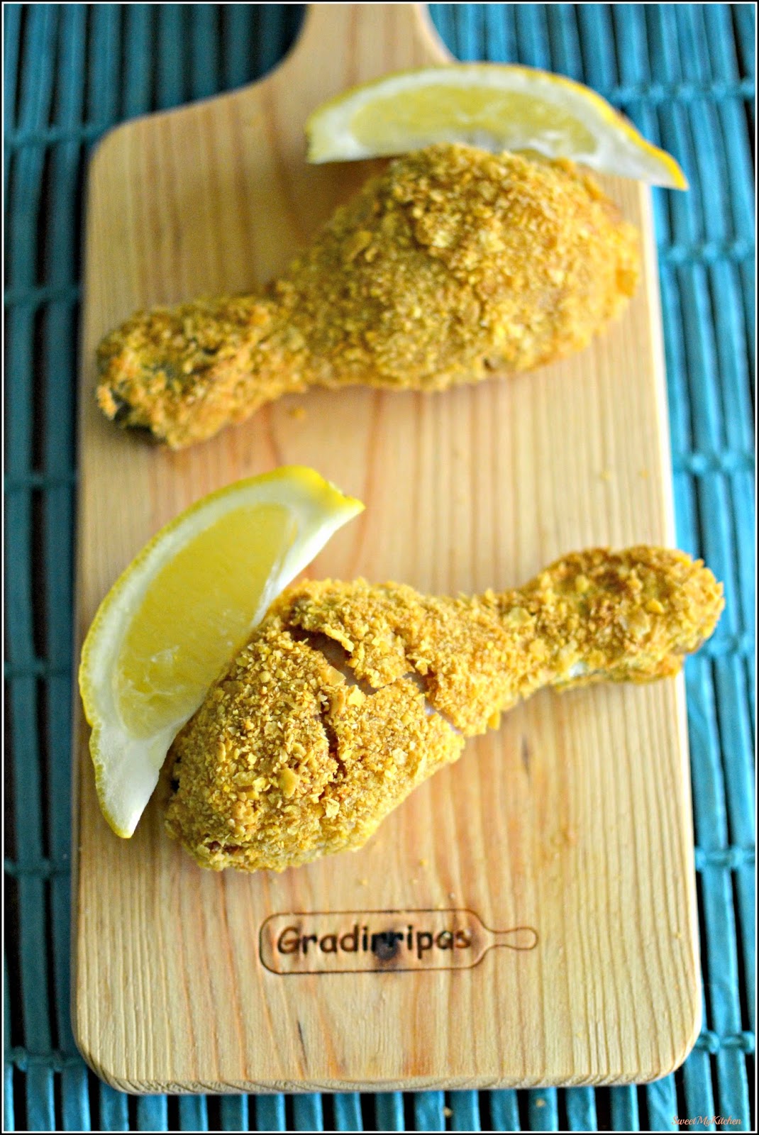 Sweet my Kitchen: Pernas de frango crocantes no forno