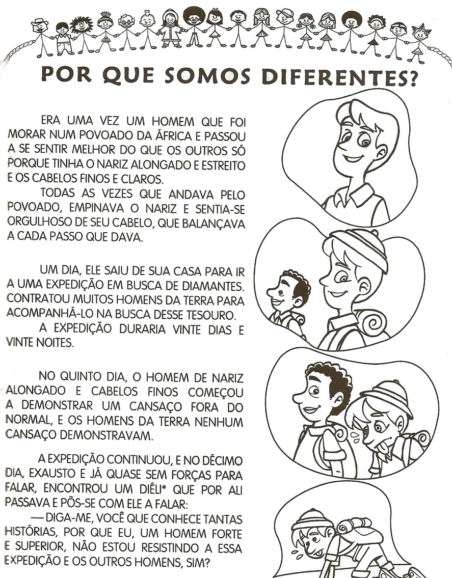 Professora Cheia de Idéias: Respeito, Trabalhando as diferenças