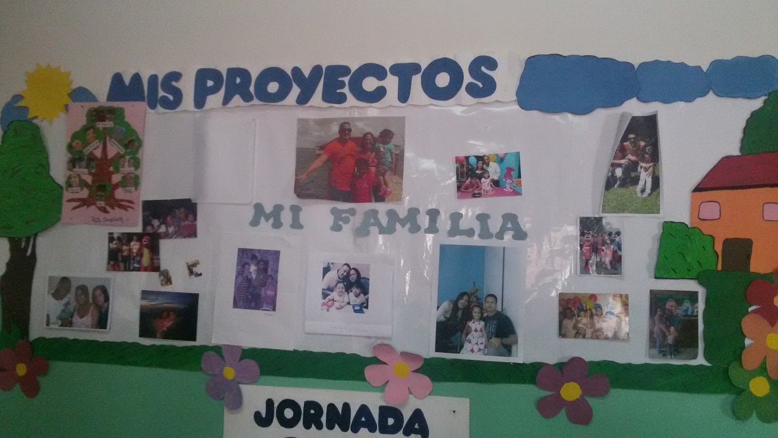 Pintando futuros con Manuel Cabré: Proyecto Mi Familia 2do Grupo Preescolar