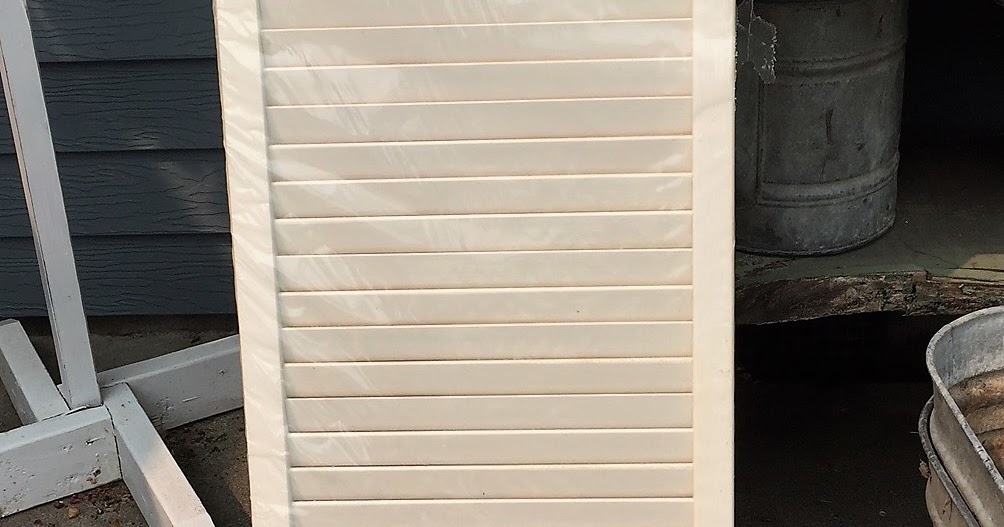 Garage Sale Window Shutter Repurpose | Organized Clutter