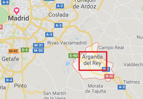 Hispania romana: Arganda - Madrid