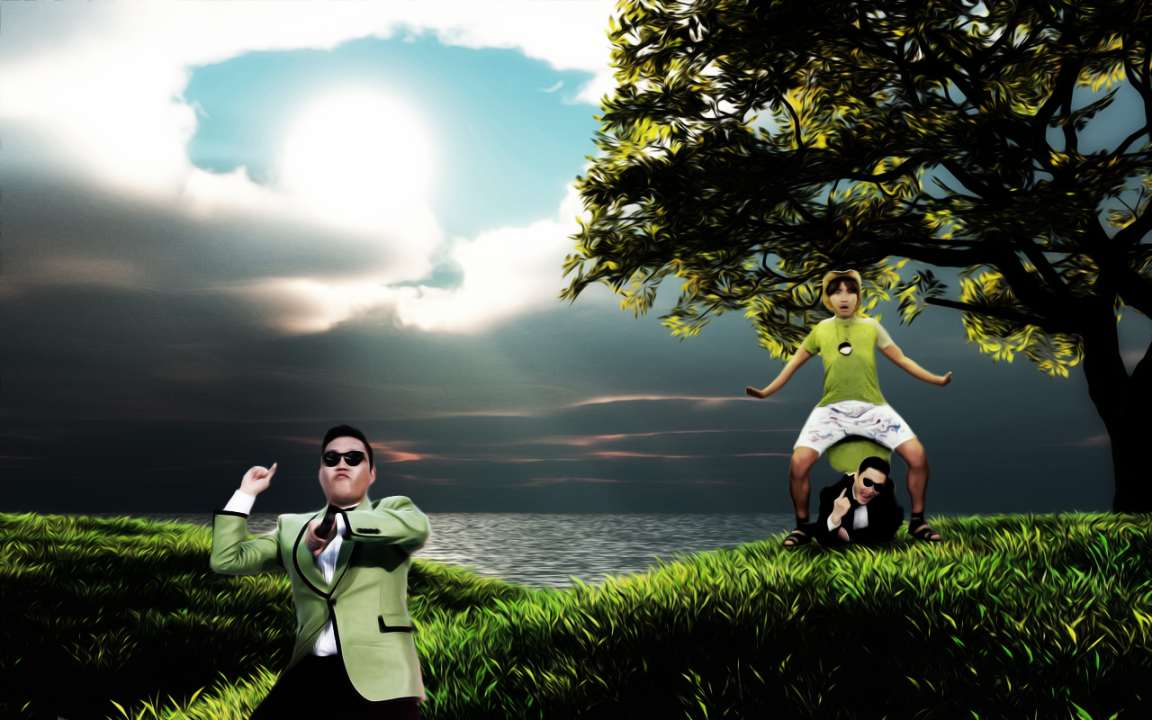 all new pix1: Oppa Gangnam Style Wallpaper