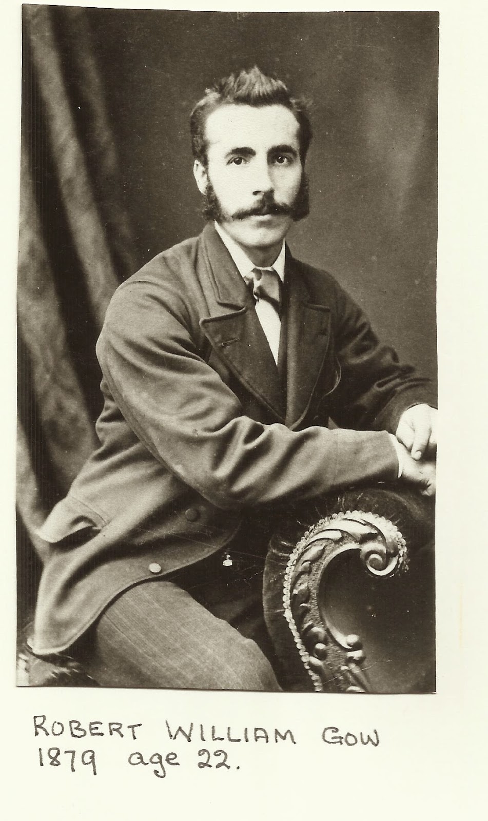 Genealogically Speaking: The Gow Siblings: Robert William Gow