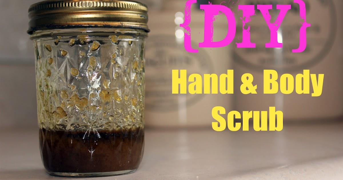 blushing basics: {DIY} Hand & Body Scrub