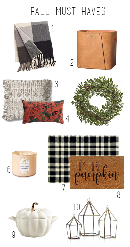 My 10 Fall Must Haves - Dani Rose