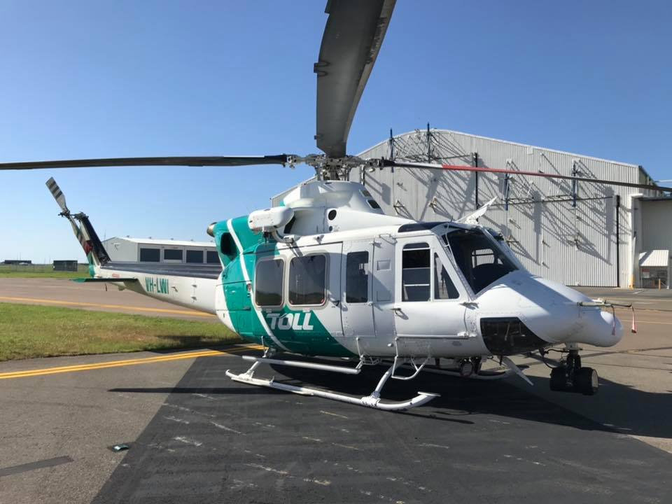 Central Queensland Plane Spotting: Helicorp (Toll Helicopters) Bell ...