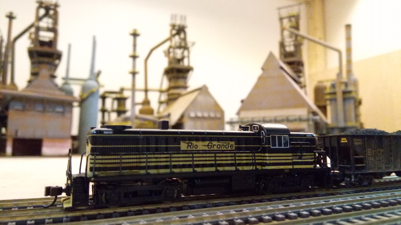 Custom N scale Steel mill | Page 4 | Model Train Forum