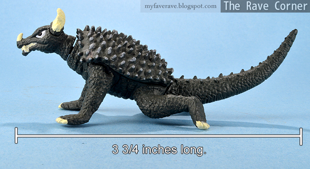 The Rave Corner: Bandai HG Anguirus (1968) Review