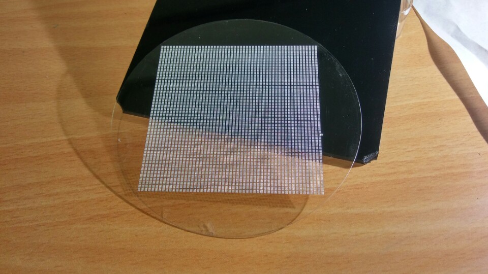 pure silver filled TGV(through glass via)