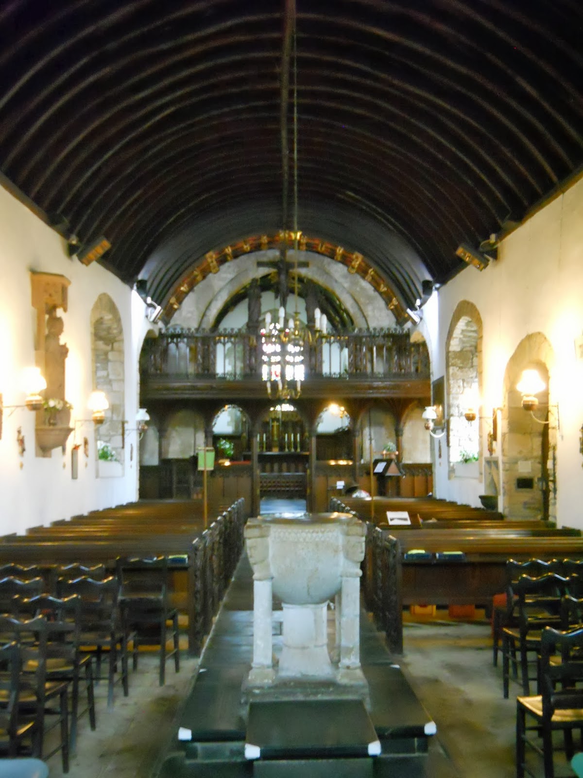 St Carantoc's church in Crantock, near Newquay in Cornwall. My ...