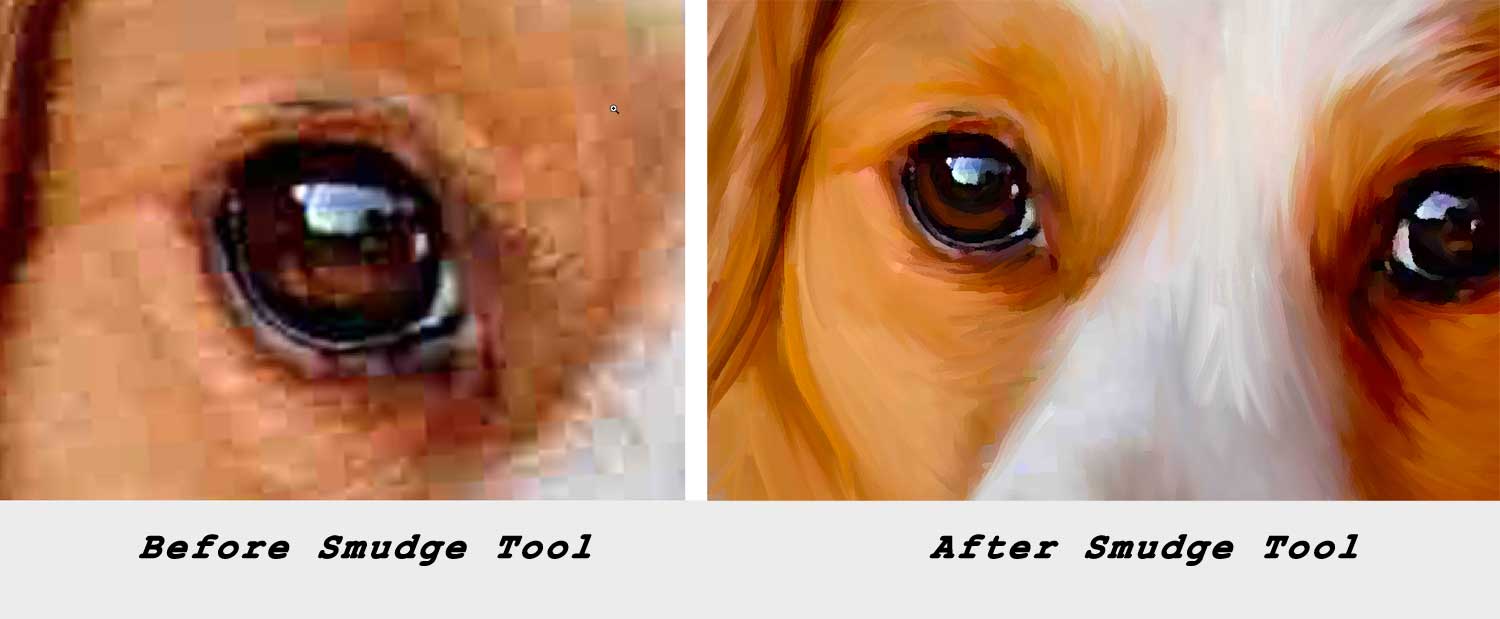 Smudge Tool Photoshop Art Dog Blog smudge-tool-photoshop-art-dog-blog