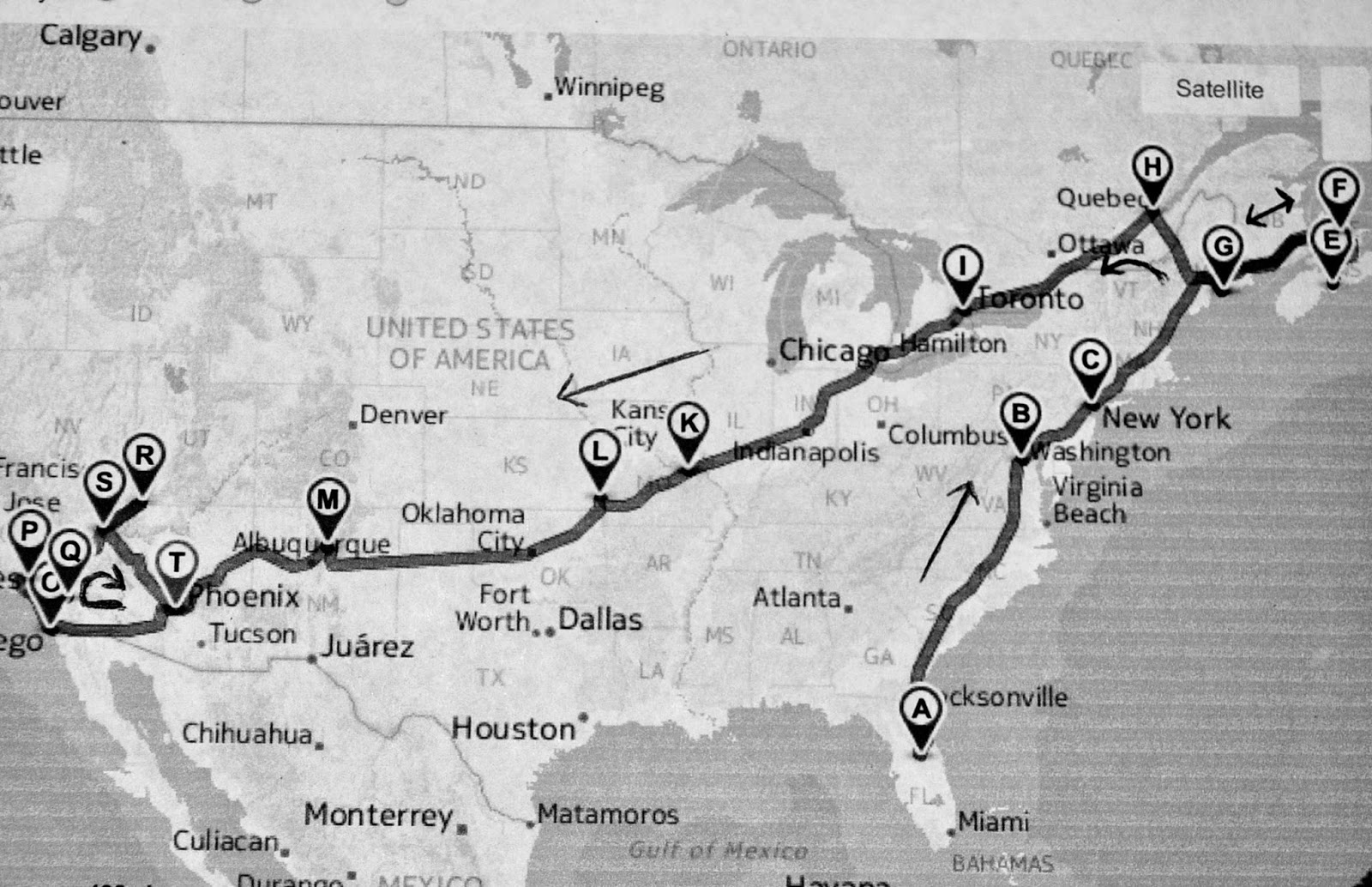 Cruising Past Seventy: The Inner Journeys: CROSS-CONTINENT RUNS in ...