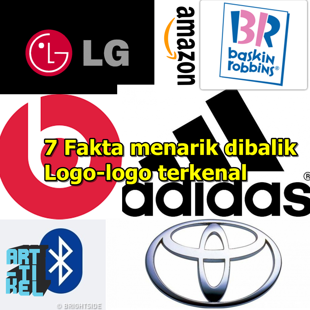 7 Fakta menarik dibalik Logo-logo terkenal | ART-TIKEL