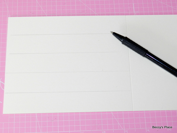 Beccy's Place: Tutorial: Stair Step Fold