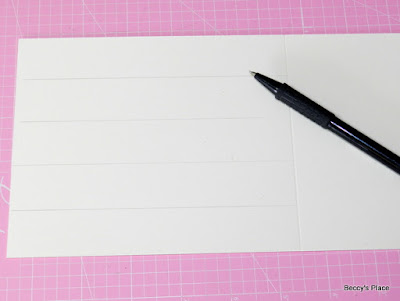Beccy's Place: Tutorial - Stair Step Fold