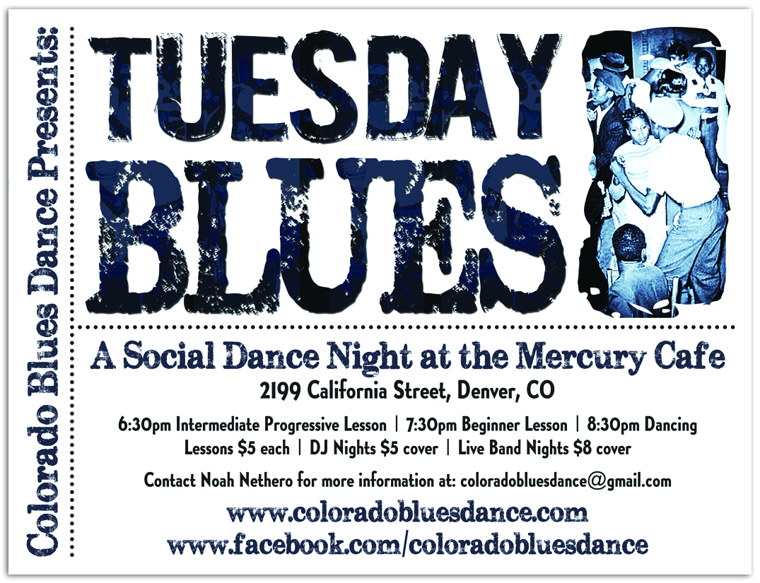 Once upon a tÜsdé...: Colorado Blues Dance!