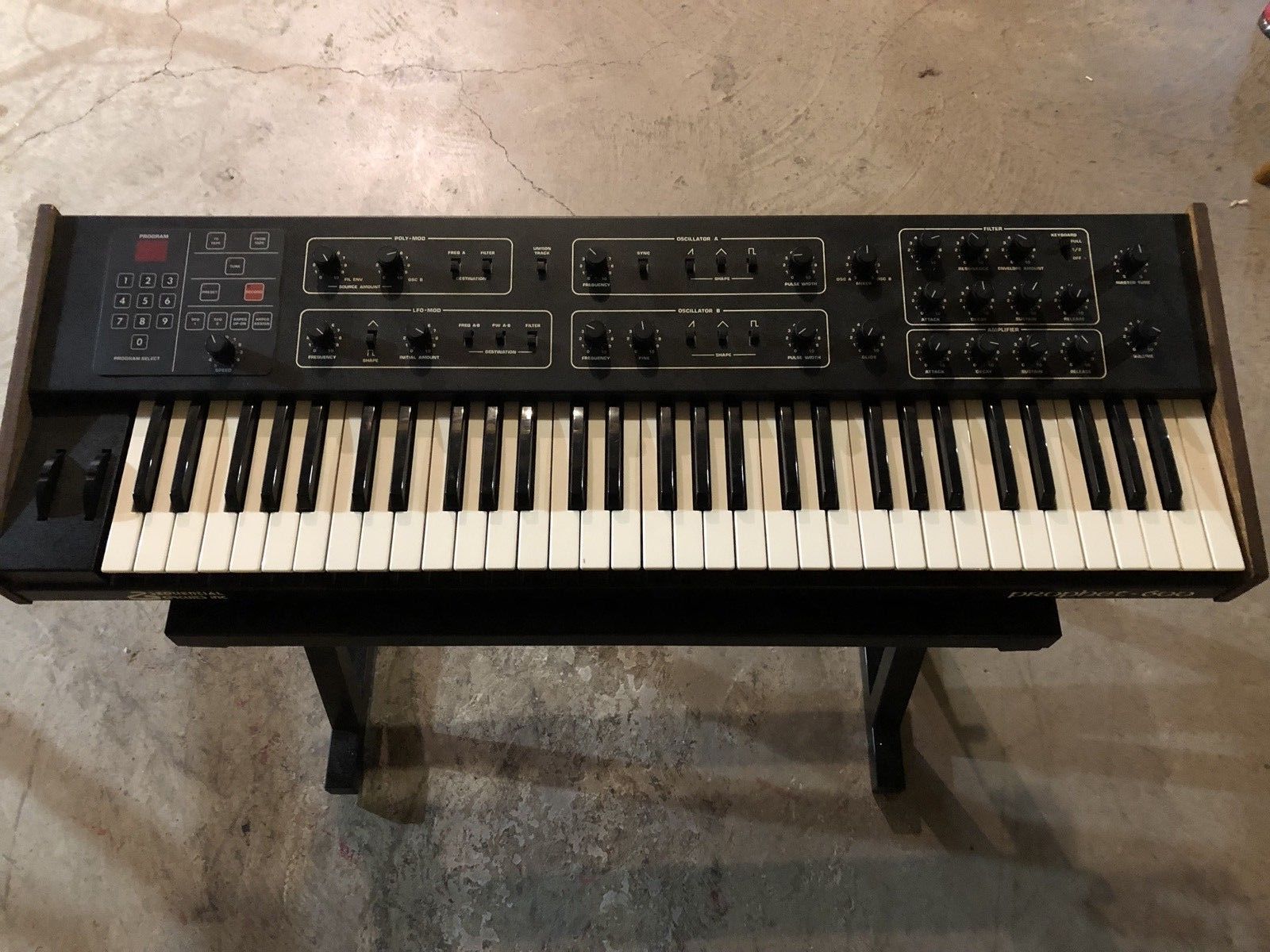 MATRIXSYNTH: Sequential Circuits Prophet 600 Keyboard Synthesizer SN 1987