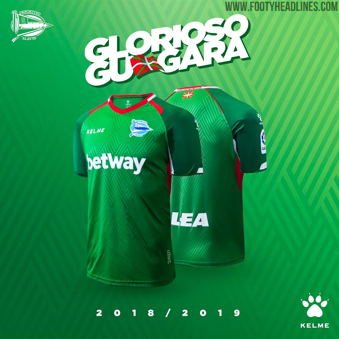 Deportivo Alavés 18-19 Home, Away & Third Kits Revealed - Footy Headlines