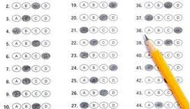 BLOG DA PROFª JACKIE: Dicas de como preencher corretamente um gabarito