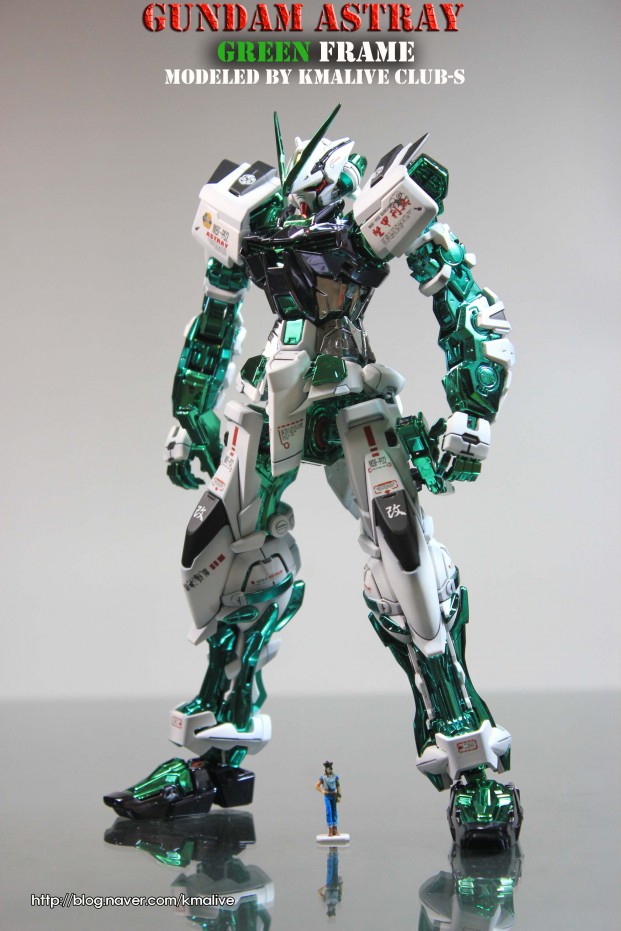 Custom Build: MG 1/100 Gundam Astray "Green Frame"