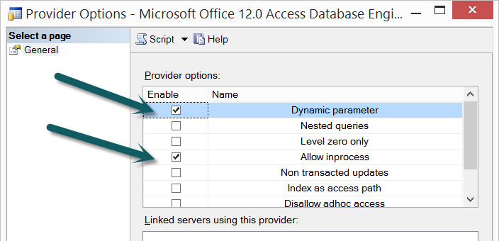 เกษม กมลชัยพิสิฐ: SQL Server - OLE DB provider "Microsoft.ACE.OLEDB.12. ...