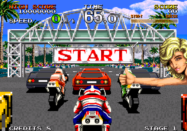 VGJUNK: RACING HERO (ARCADE)