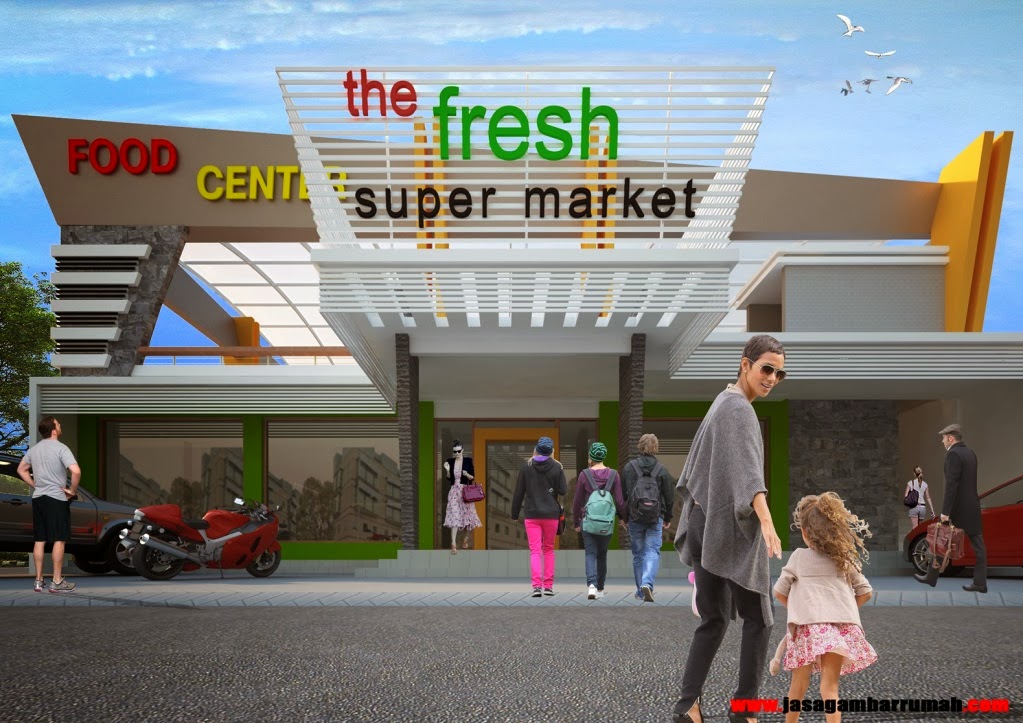 Minimalist Design in Urban Supermarkets | Home Property